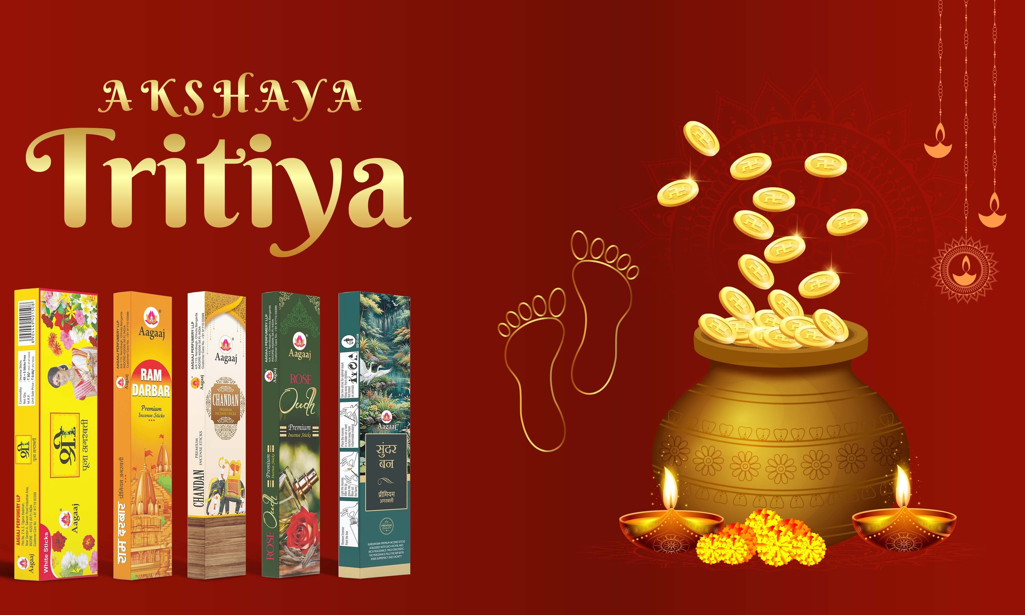 5 Ways to Make Your Akshaya Tritiya More Auspicious with Aagaaj Produc – My Store